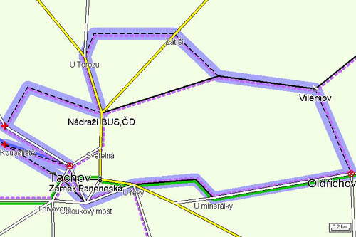 Tachov a okolí - Cyklotrasa | Vyletnik.cz