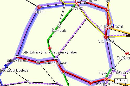 Okruh z Kyjova přes rozhlednu Vlčí hora | Vyletnik.cz