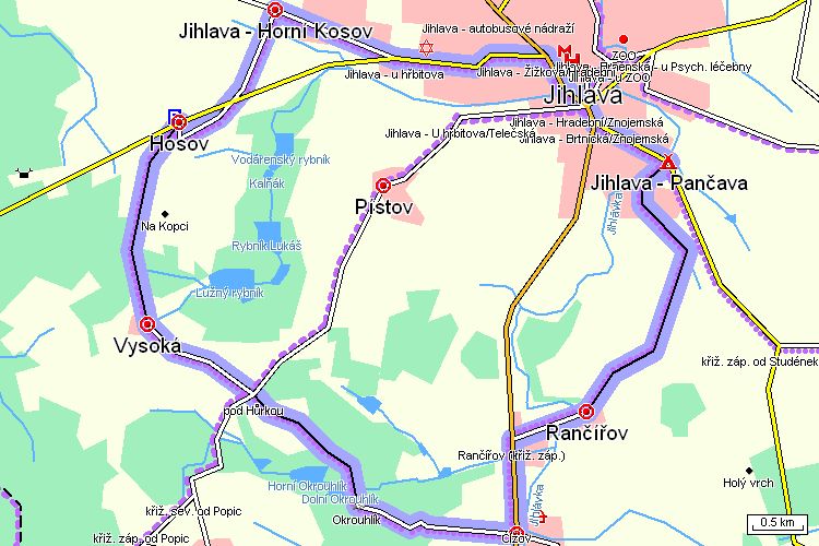 Jihlava - jižní okruh | Vyletnik.cz