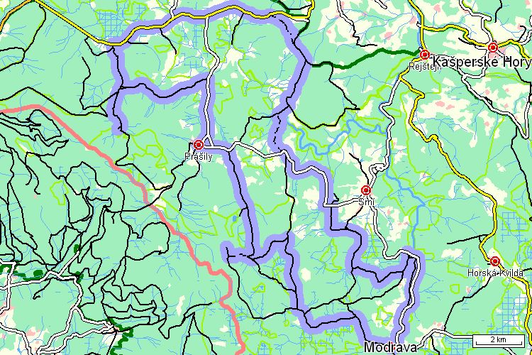 Modrava - Poledník - Prášily - Modrava | Vyletnik.cz