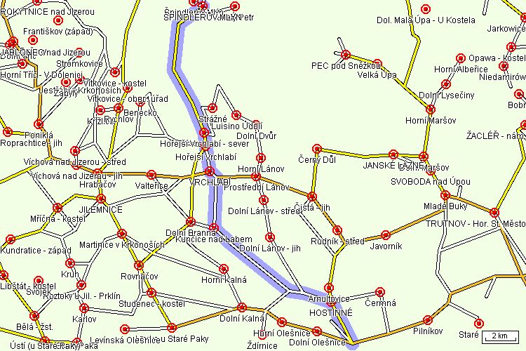 Špindlerův mlýn - cyklostezka | Vyletnik.cz