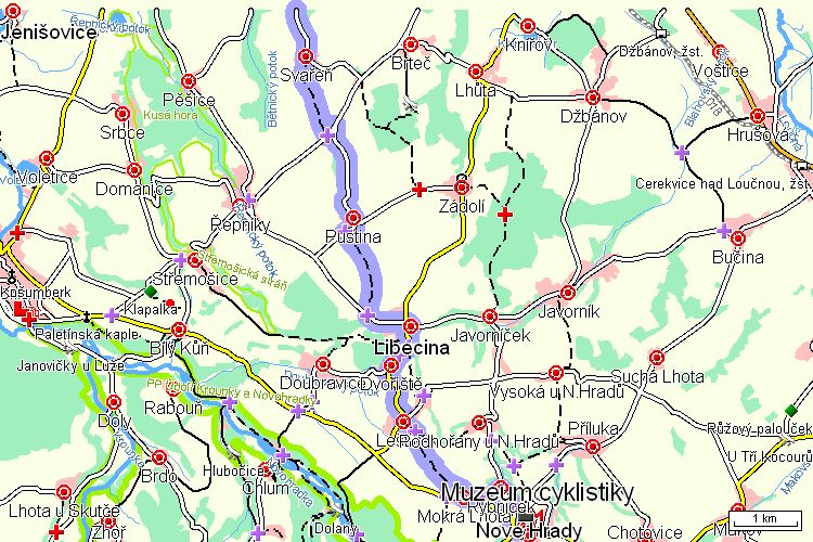 Nové Hrady - Libecina - Pustina - Domoradice - Horní Jelení | Vyletnik.cz