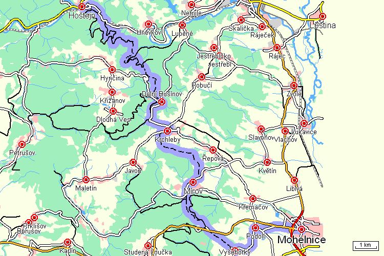 Mohelnice - Mírov - Hoštejn | Vyletnik.cz