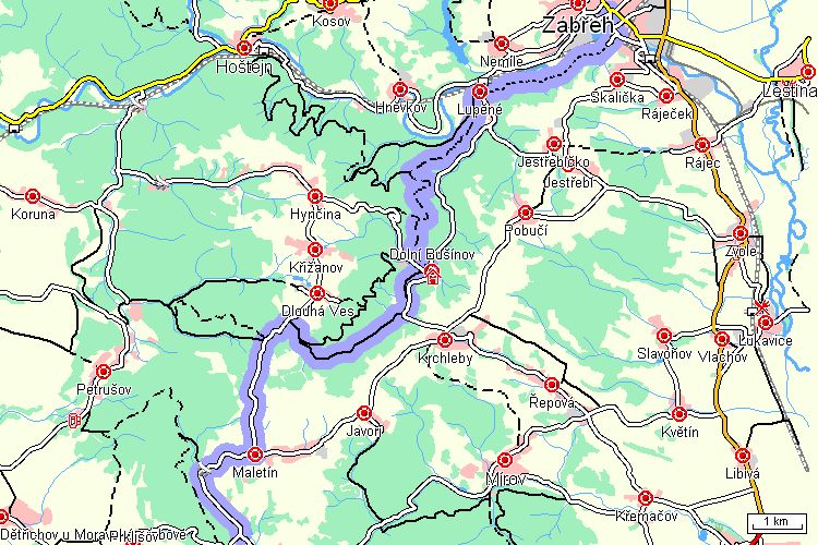 Zábřeh - Svojanov - Výletník