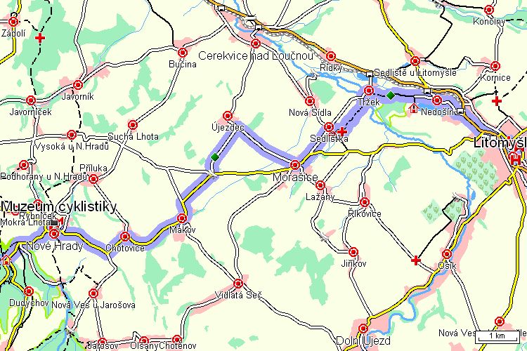 Litomyšl - Nové Hrady - Polanka | Vyletnik.cz