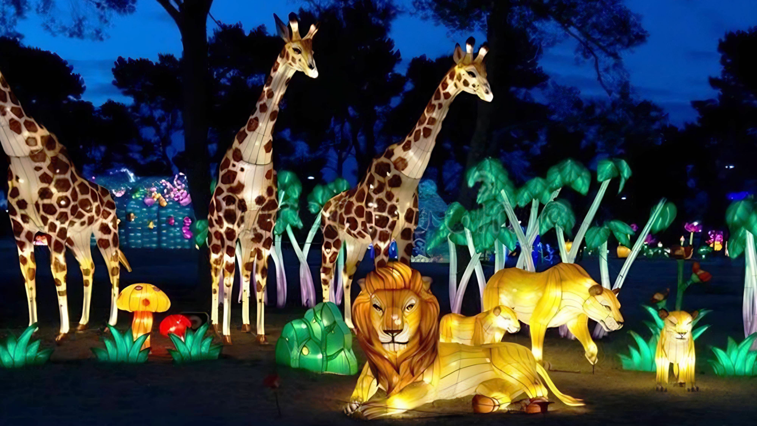 Světelný park WINTER WONDERLAND v Letňanech prodloužen do 1. 4.2024 ...