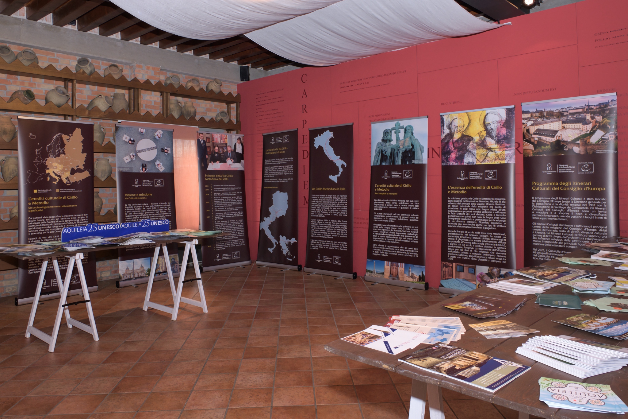 Výstava o Cyrilometodějské stezce